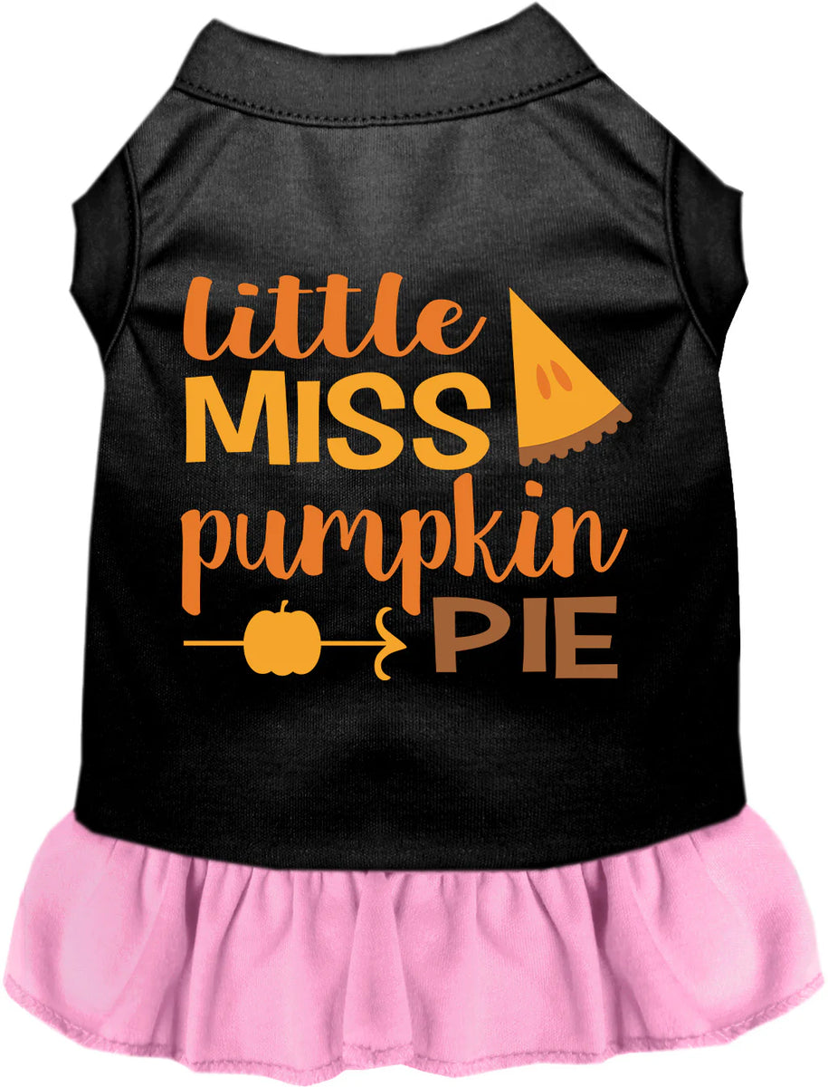 Little Miss Pumpkin Pie Dress - Posh Puppy Boutique
