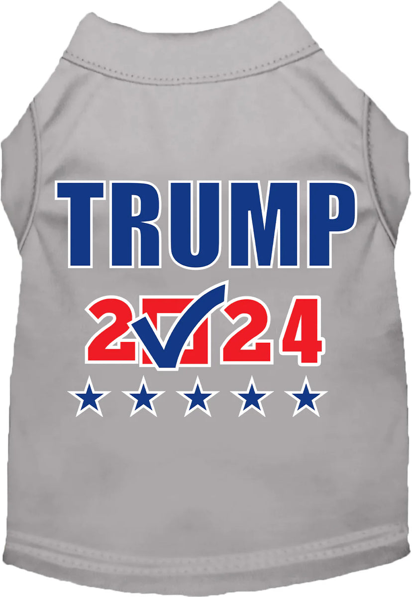 Trump Checkbox Screen Print Shirt- Posh Puppy Boutique