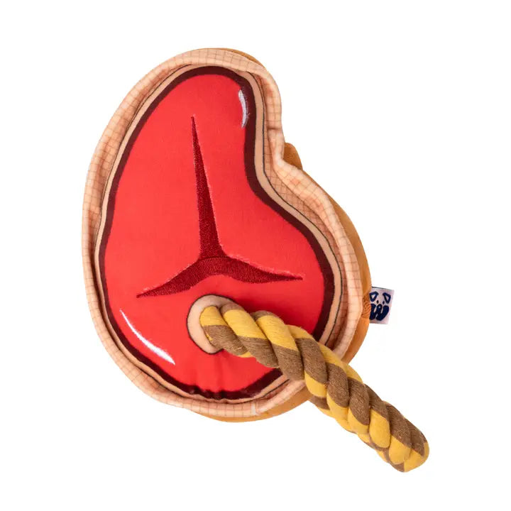 Steak Rope Tug Toy- Posh Puppy Boutique