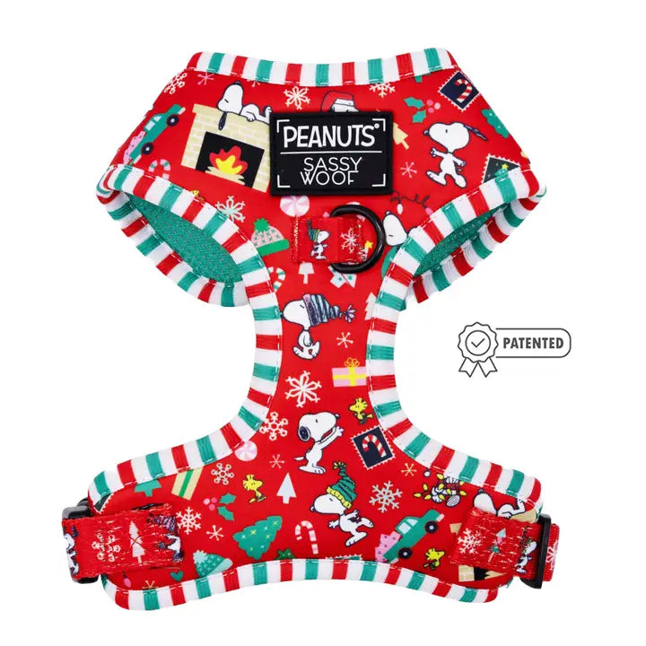 Peanuts™ Beagle Bells Adjustable Harness- Posh Puppy Boutique