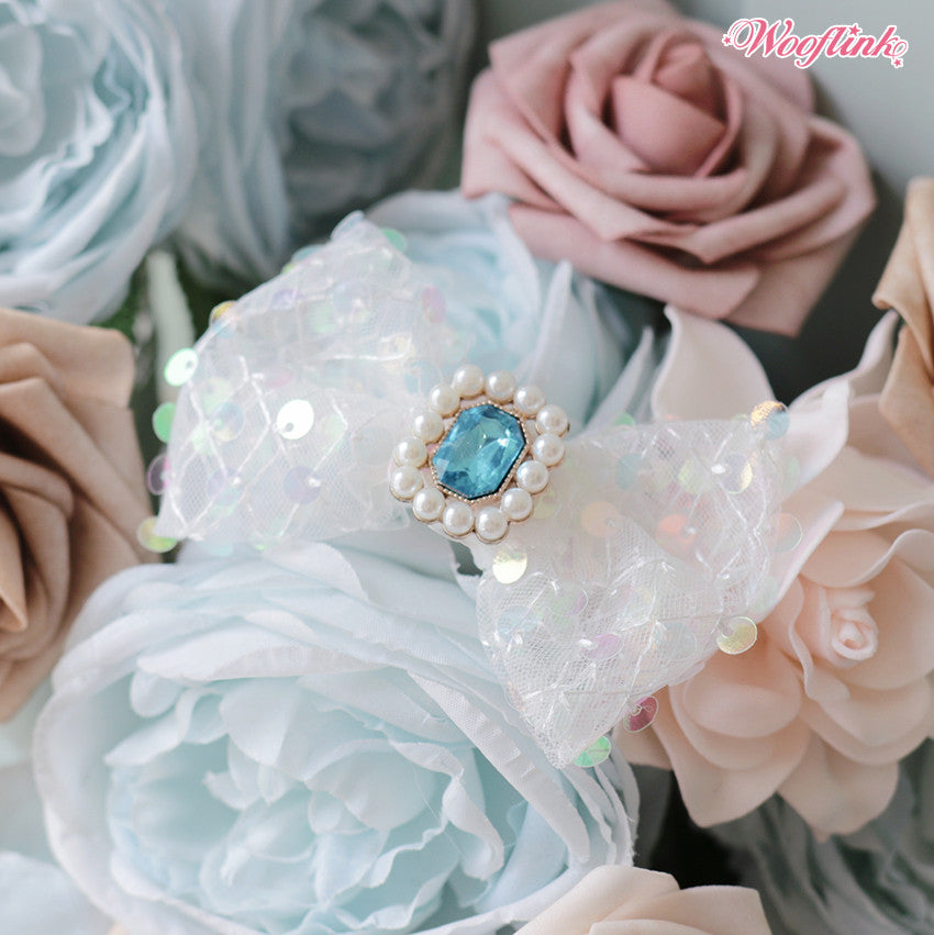 Wooflink Bubble Gum Hair Bow in 2 Colors- Posh Puppy Boutique