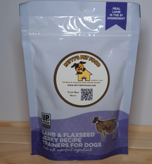 Pooch Perfect Dog Jerky Treats- Lamb and Flaxseed - Posh Puppy Boutique