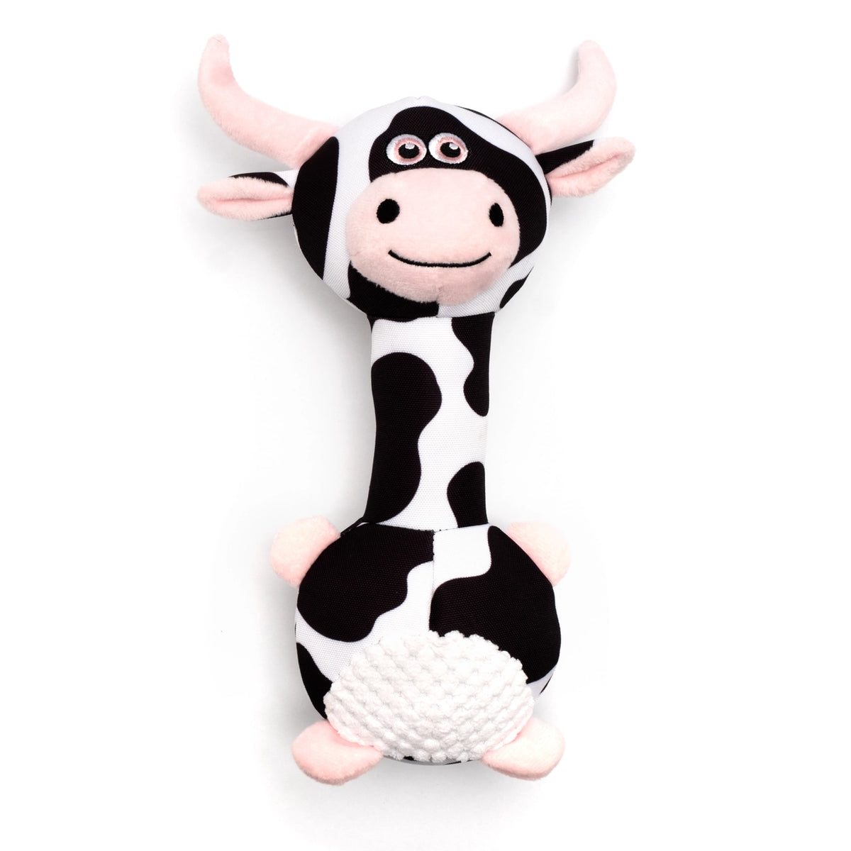Cow Long Neck Toy- Posh Puppy Boutique