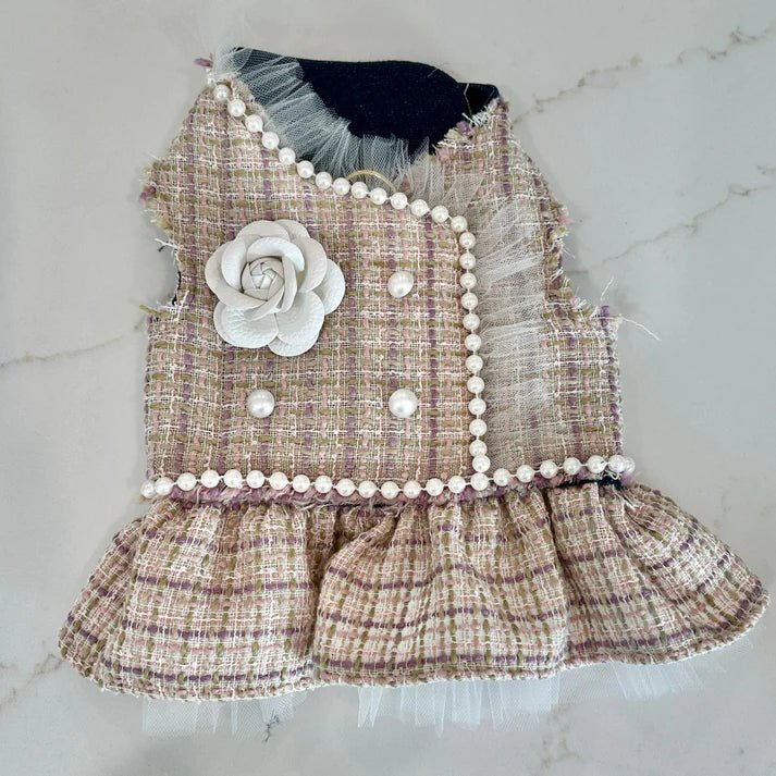 Country Club Pink Tweed – Posh Puppy Boutique USA | Luxury Dog Clothes ...